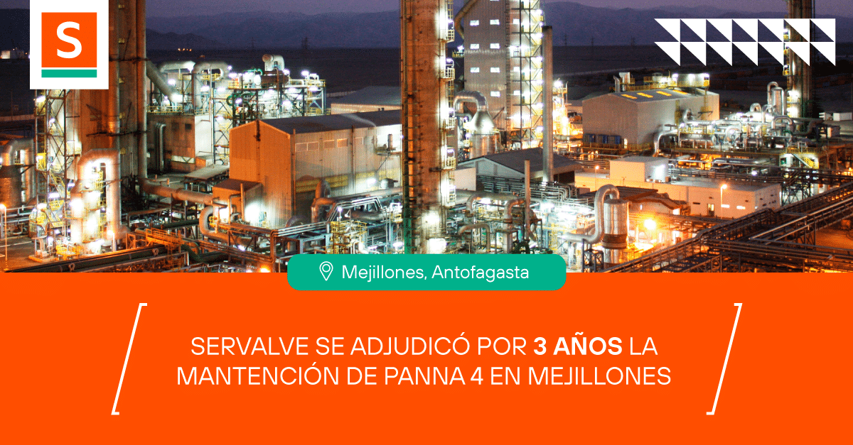 Servalve se adjudicó por 3 años la mantención de PANNA 4 en Mejillones ...